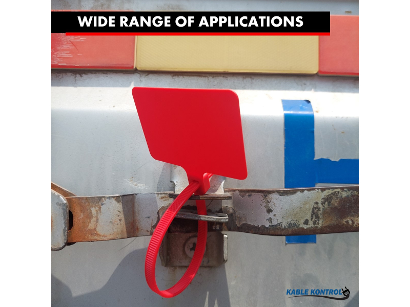 Kable Kontrol® Large ID Flag Cable Zip Ties