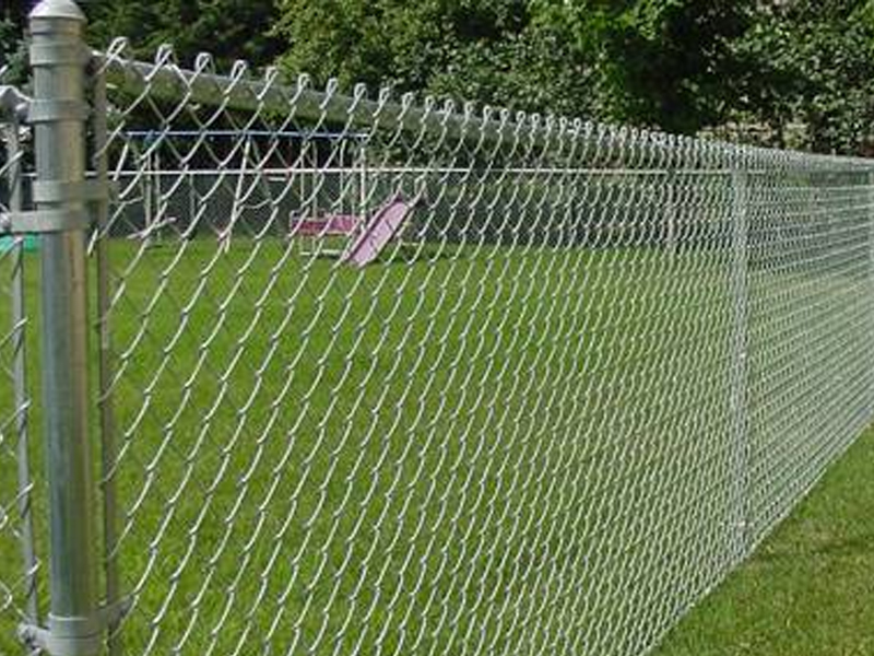 Chain Link Steel Perimeter Fence Panel