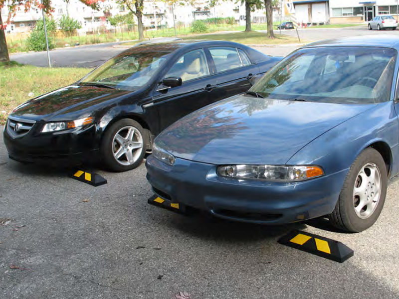 Park it® Rubber Parking Curb Stops for Garage | Cable Ties And More