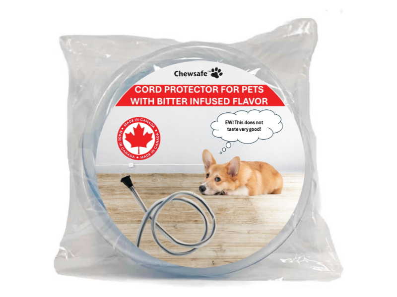 Chewsafe® Pet Resistant Cord Protector | Cord Cover for Pets