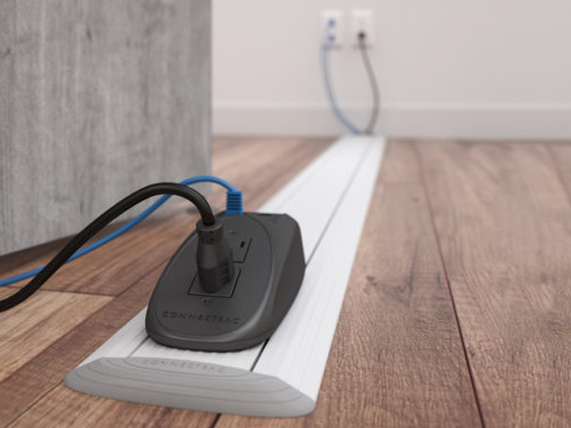 Connectrac® Go On Floor Powered Wireway