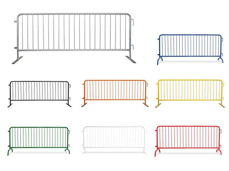 CrowdMaster® 8 Foot Long - Steel Crowd Control Barricades