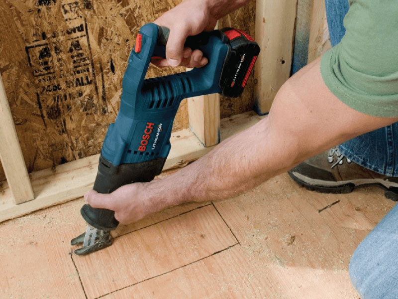 BOSCH® D-Handle Cordless Reciprocating Saw (Bare Tool) - 18V 1-1/8" Inch