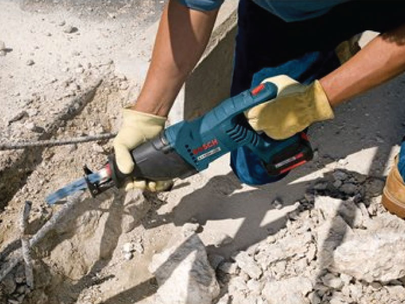 BOSCH® D-Handle Cordless Reciprocating Saw (Bare Tool) - 18V 1-1/8" Inch