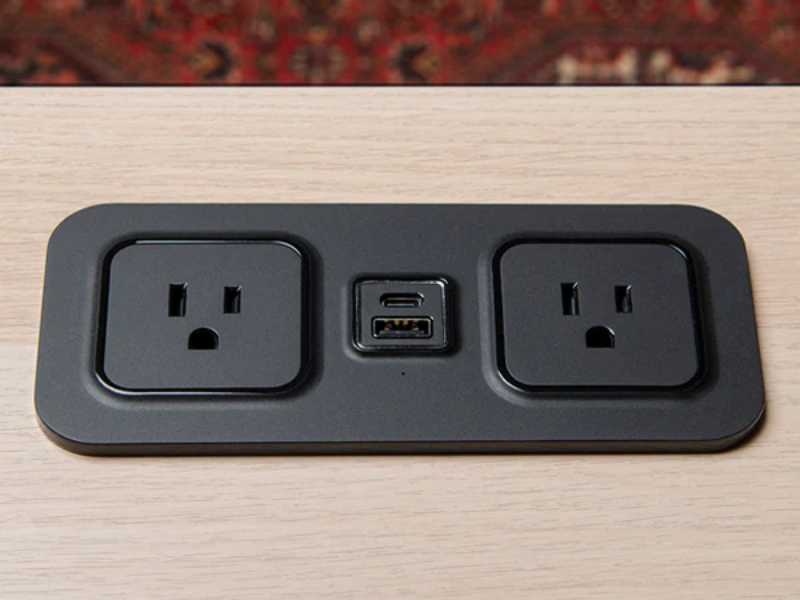 CubieMod® Recessed Flush Mount Power Strip with Outlets and USB Ports