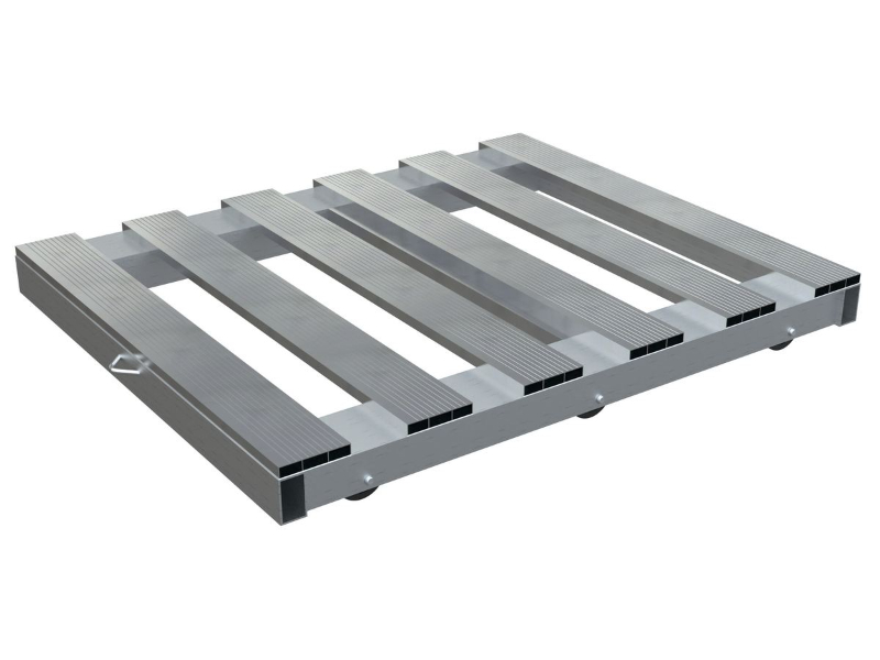 Vestil® Aluminum Pallet Dollies with Pallet Top