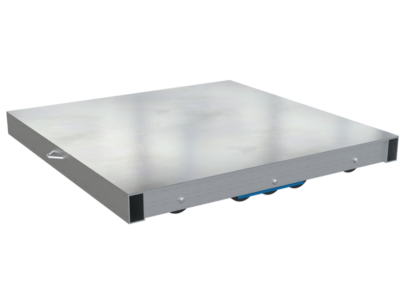 Vestil® Aluminum Pallet Dollies with Solid Top