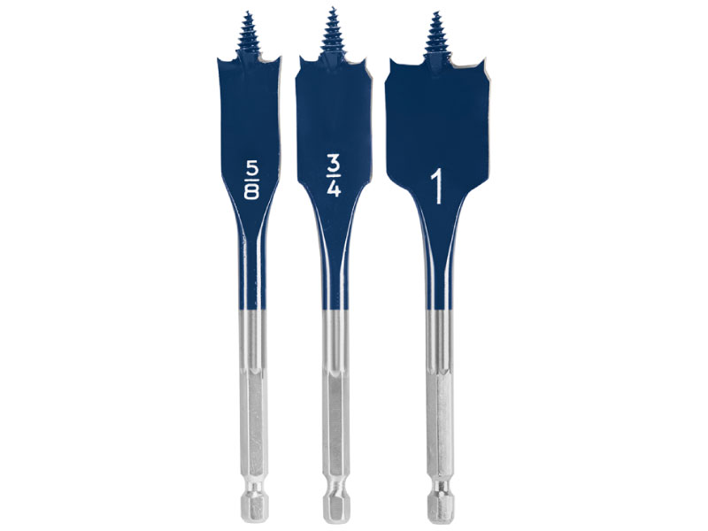 BOSCH® Daredevil™ Stubby Length Spade Bit Set - 3 pc