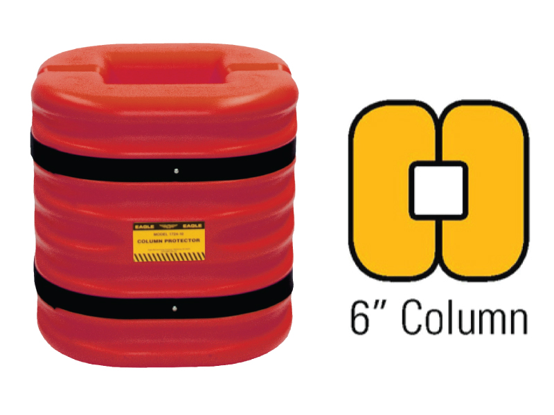 Eagle® Large Warehouse Column Impact Protectors