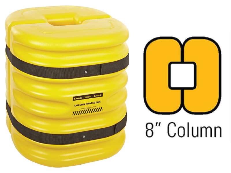 Eagle® Large Warehouse Column Impact Protectors