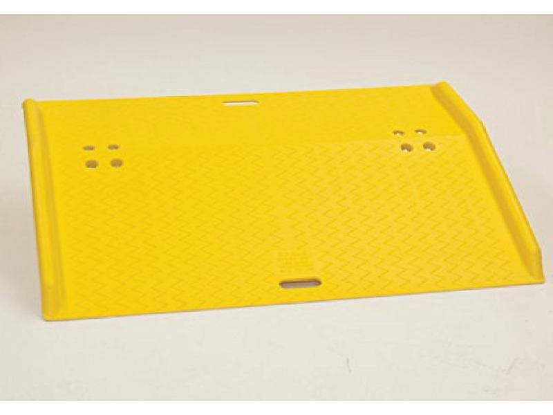 Eagle® 1797 Plastic Wide Portable Dock Plate - 48" W X 5" High