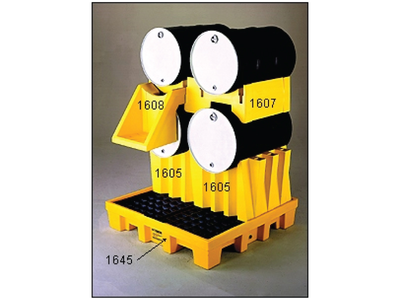 Eagle® Horizontal Drum Cradle Stacking Shelf