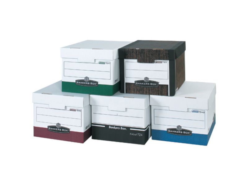 R-KIVE® Heavy-Duty File Storage Boxes