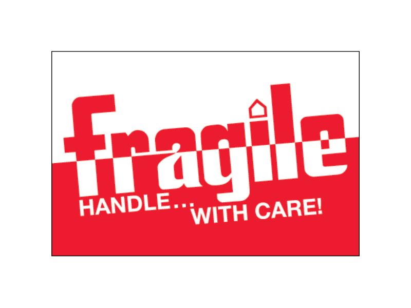 Fragile - Handle With Care Labels