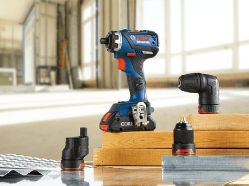 BOSCH® Brushless Flexiclick® 5-In-1 Drill/Driver System - 18V