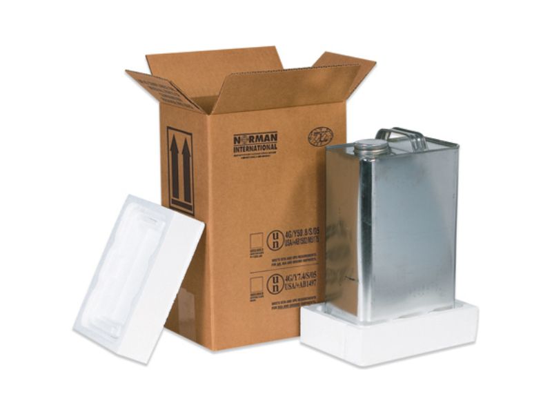 Pack Kontrol® Haz Mat F-Style Can Foam Shipper Kits