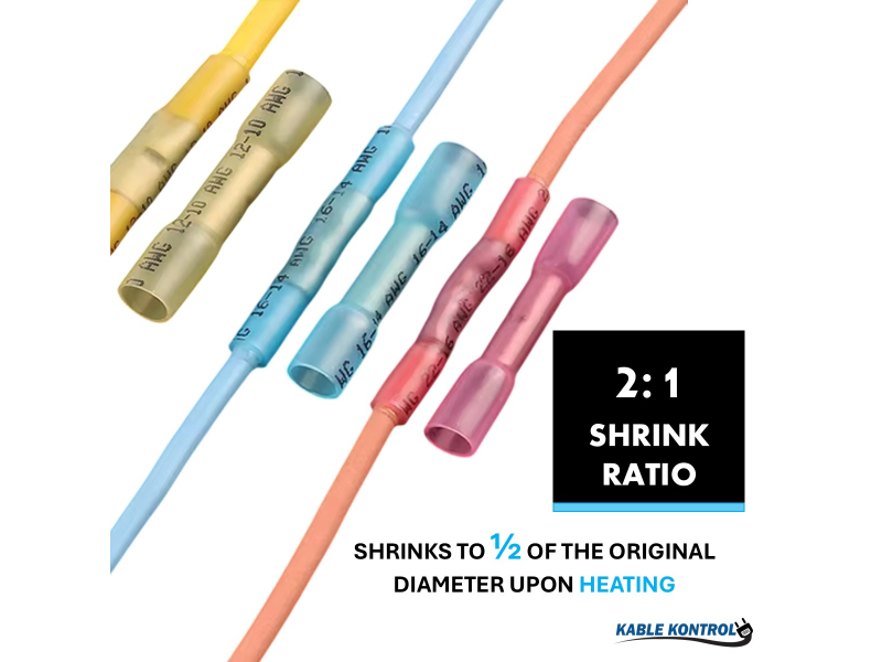 Heat Shrink Butt Splice Connector - Insulated