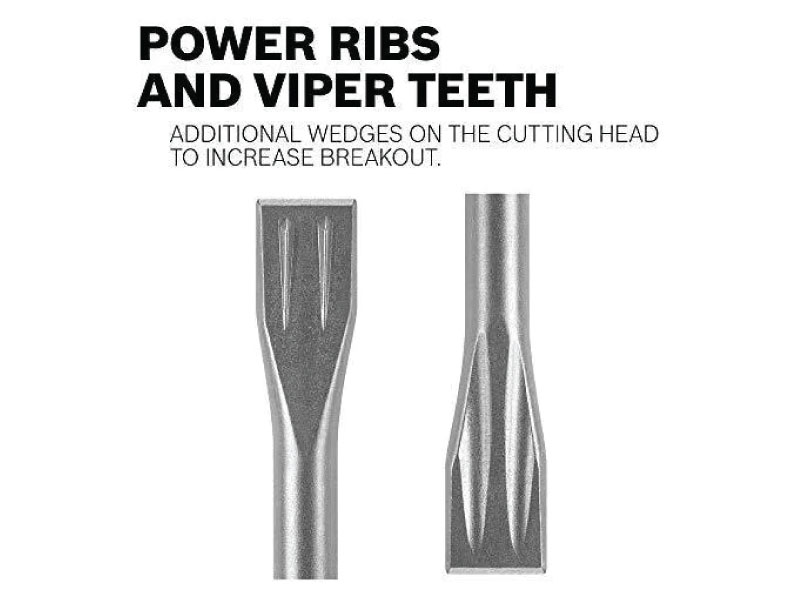 BOSCH® SDS-Plus Xtreme Viper Flat Chisel - 3/4" x 10"