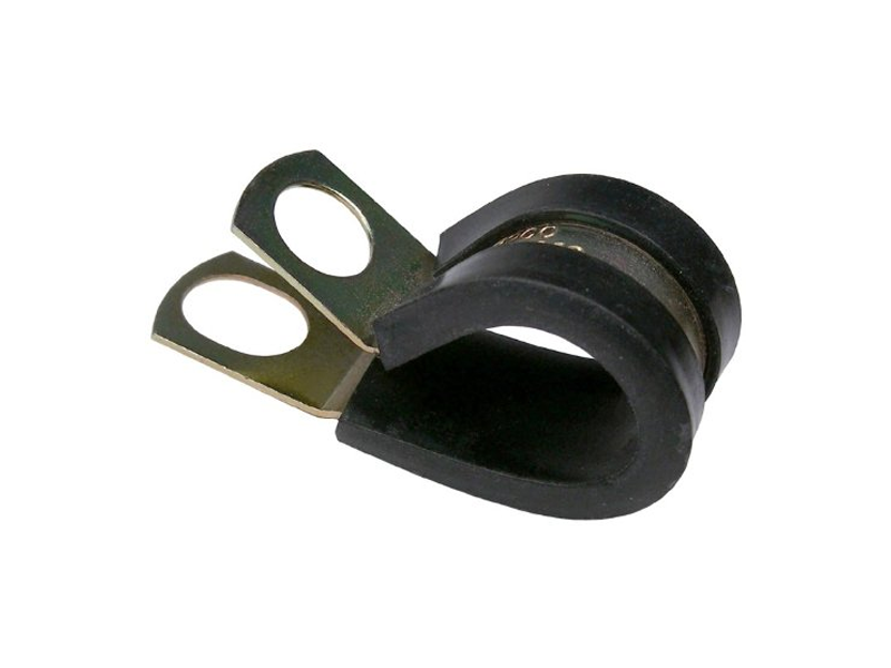 Zinc Plated Steel Cable Clamps | Rubber Insulated Metal Clamps