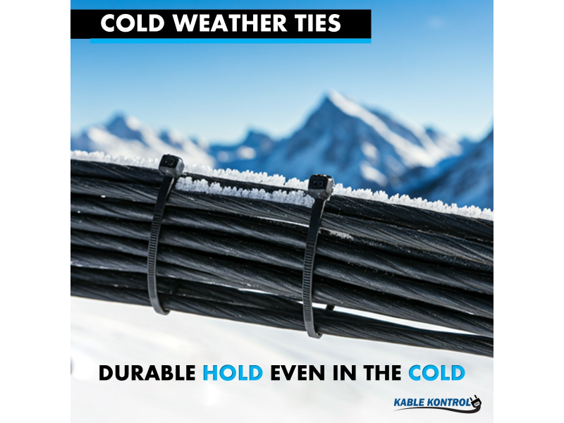 Cold Weather Zip Ties | Cold Temperature Cable Ties