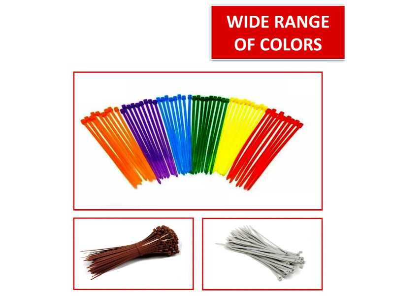 Colored Zip Ties | Color Nylon Cable Ties | Kable Kontrol®