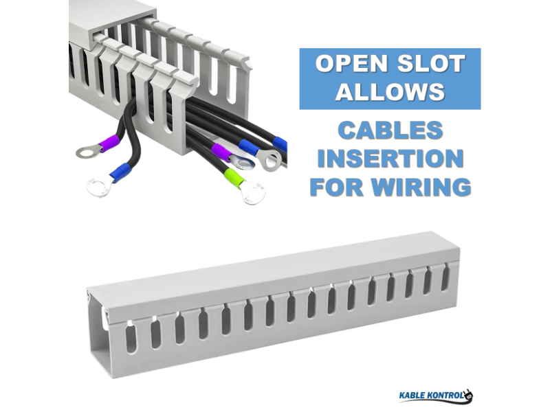 Open Slot Wire Duct - Kable Kontrol®