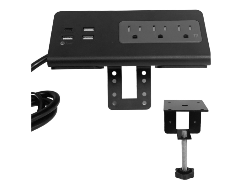 Kable Kontrol™ Desktop & Bedside Power Strip with USB C Port