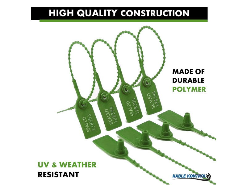 Kable Kontrol® Pull Tight Numbered Identification and Tamper Evident ...