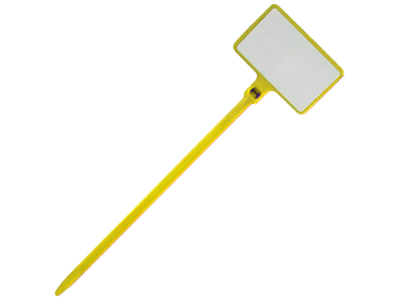 Kable Kontrol® Write On Wide Flag Identification & Tamper Evident Zip Ties