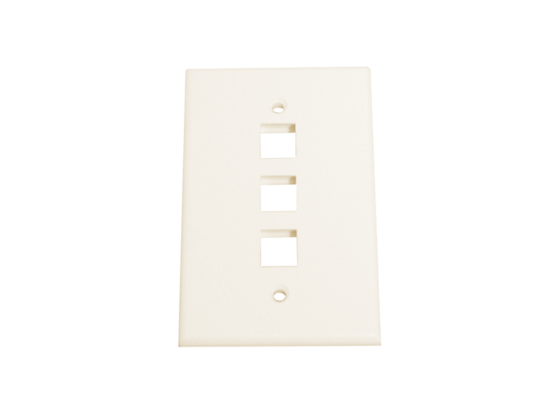 Network Wall Plates | 1-6 Port Keystone Wall Plates