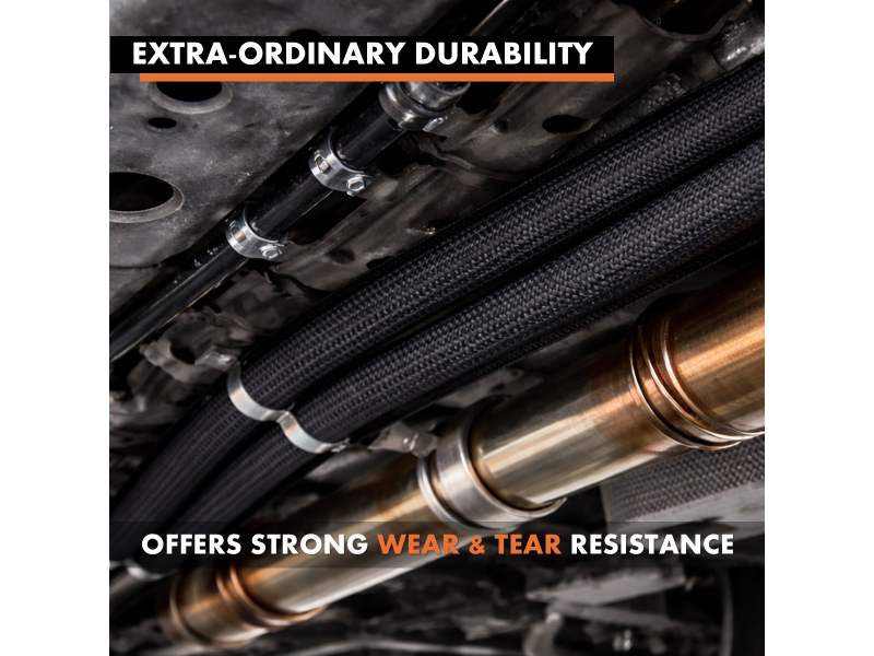 Heat Resistant Braided Fiberglass Cable Sleeve | Kable Kontrol®