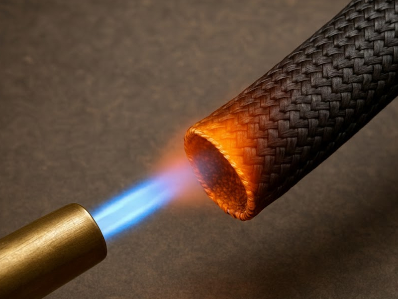 Heat Resistant Braided Fiberglass Wire Sleeve | Kable Kontrol®