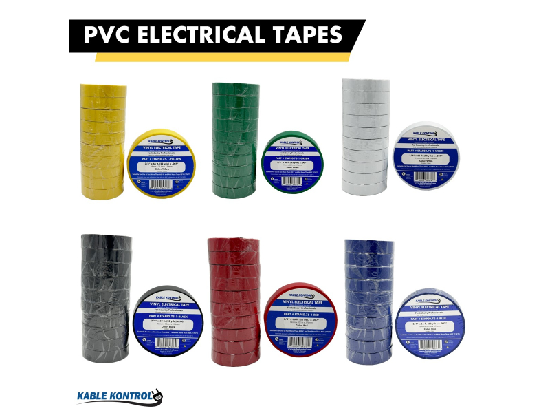 Kable Kontrol® PVC Electrical Tape | Colored Electrical Tape In Bulk