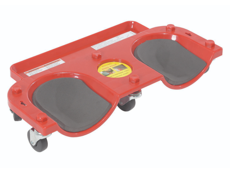 Vestil® Plastic Rolling Knee Dolly