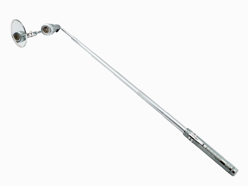 Magnetic Inspection Mirror LED Flashlight