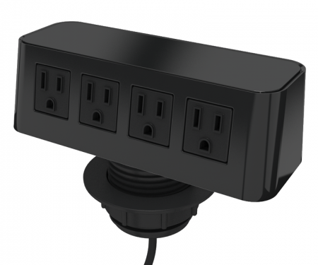 Burele In Surface Power & Data Grommet