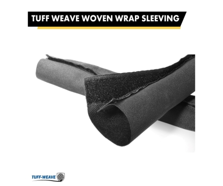 Tuff Weave Wrap Heavy Duty Hose & Cable Sleeve | Abrasion Resistant