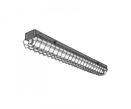 Fluorescent Light Cages | Wire Guards for Fluorescent Light Fixtures