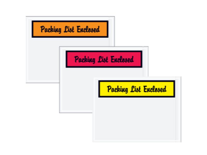 Pack Kontrol® Packing list Envelopes & Pouches - Script