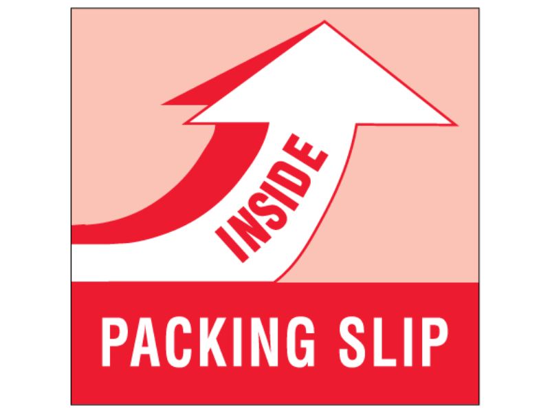 Packing Slip Inside Labels