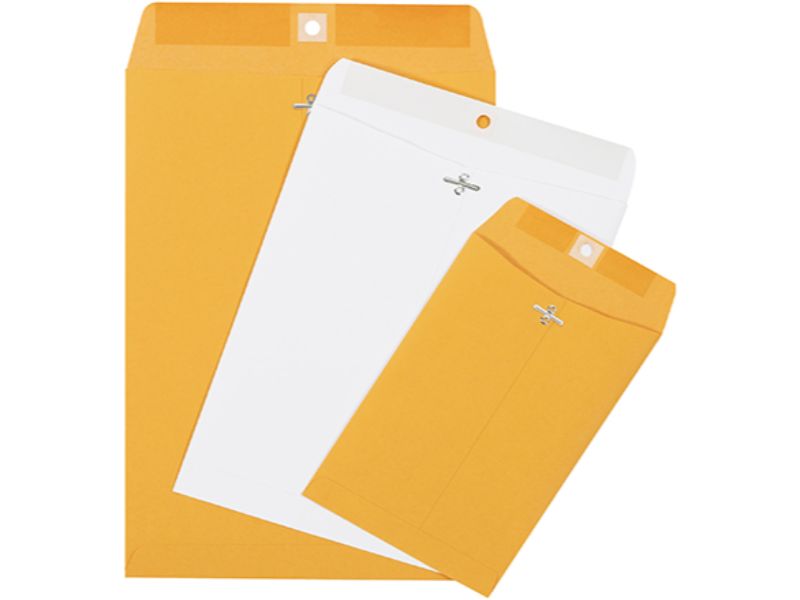 Pack Kontrol® Paper Clasp Envelopes