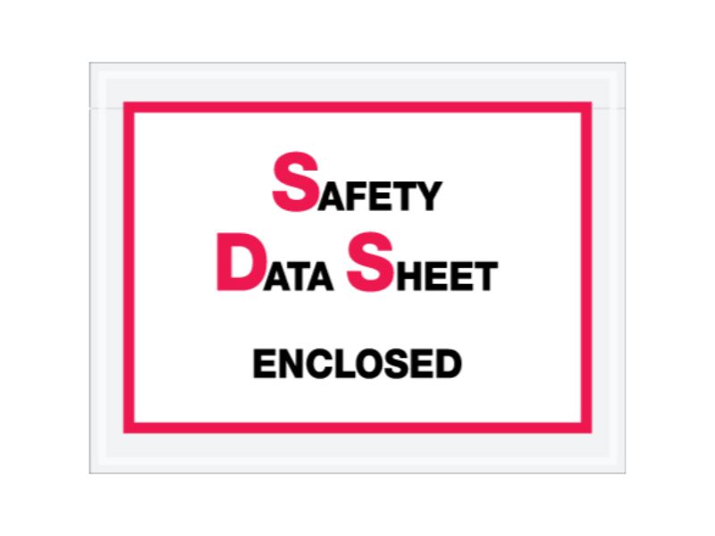 Pack Kontrol® SDS Envelopes | Material Safety Data Sheet Envelopes