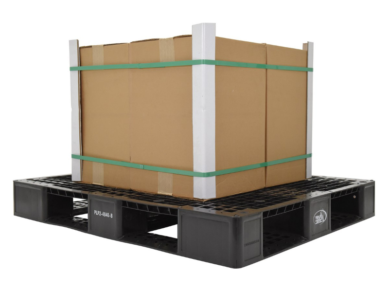 VESTIL® 39-1/2" x 47-3/8" x 6" Plastic Pallets - 8000 Lbs Capacity