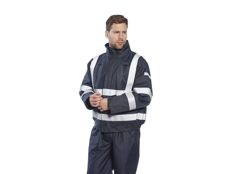 Portwest® Bizflame Waterproof Flame Resistant Bomber Jacket - S783