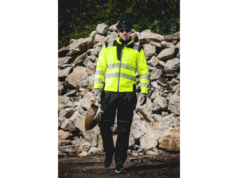 Portwest Vision Hi-Vis Softshell Jacket - T402