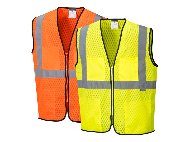 Portwest® Tampa Hi Vis Mesh Vest - US380 | Mesh Safety Vest
