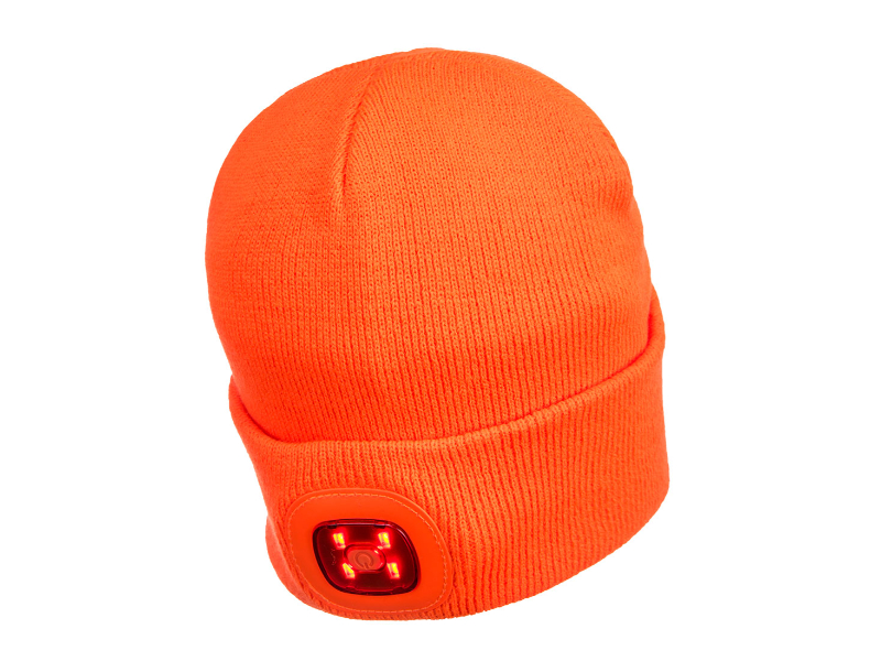 Portwest® B028 Rechargeable Twin LED Beanie