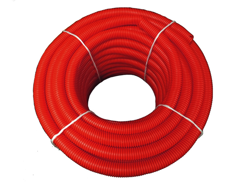 Red Wire Loom Tubing - Split