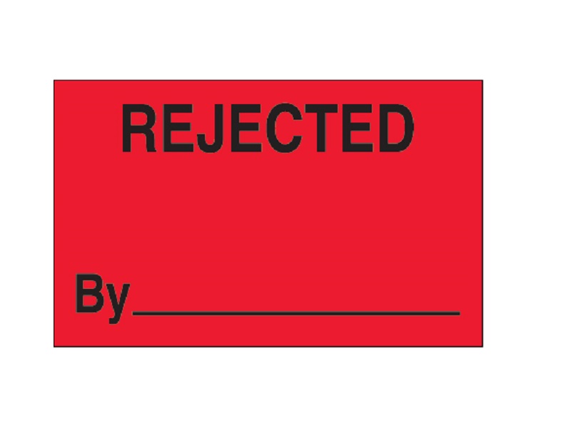 Rejected By Fluorescent Red Labels