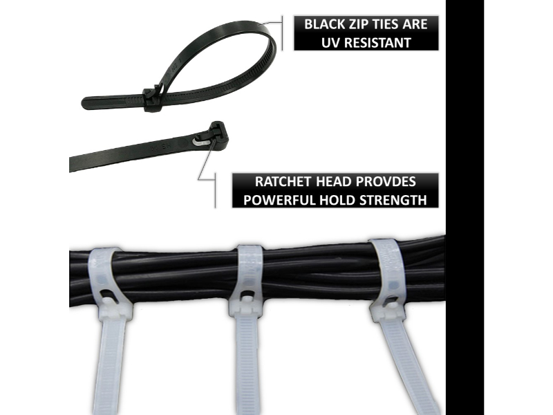 Reusable Zip Ties | Trigger Releasable Cable Ties | Quick Release Cord ...